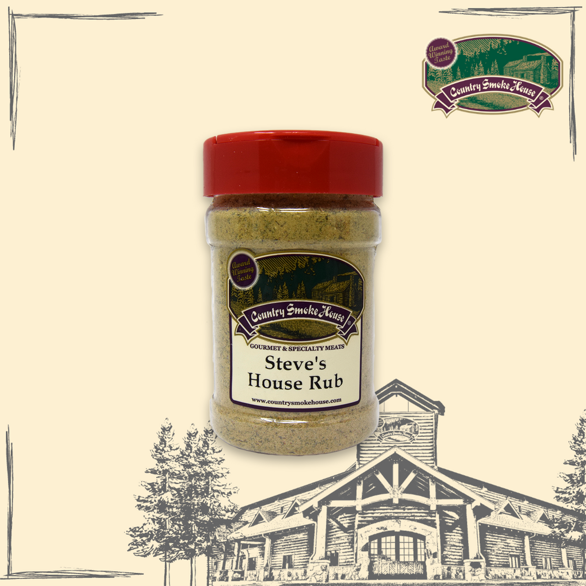 Steve's House Rub – Country Smoke House