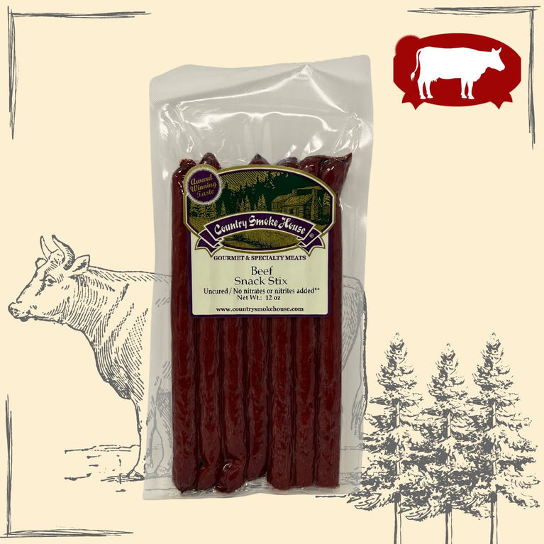 Uncured Beef Snack Sticks – Country Smoke House