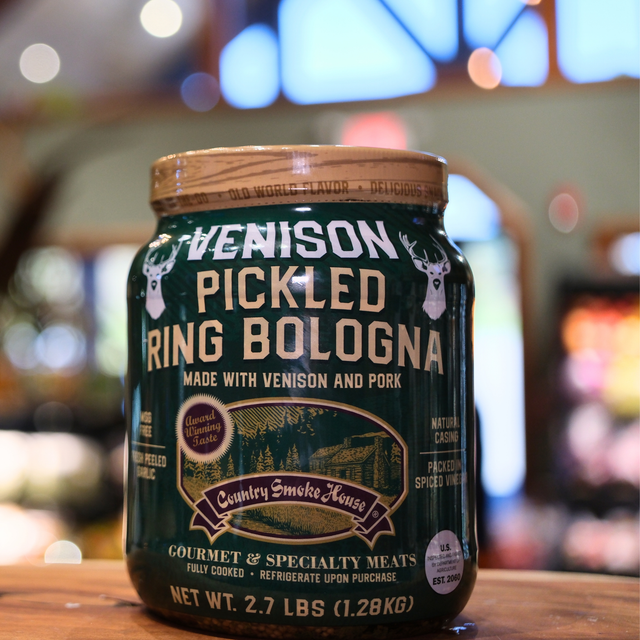 Venison Pickled Ring Bologna – Country Smoke House