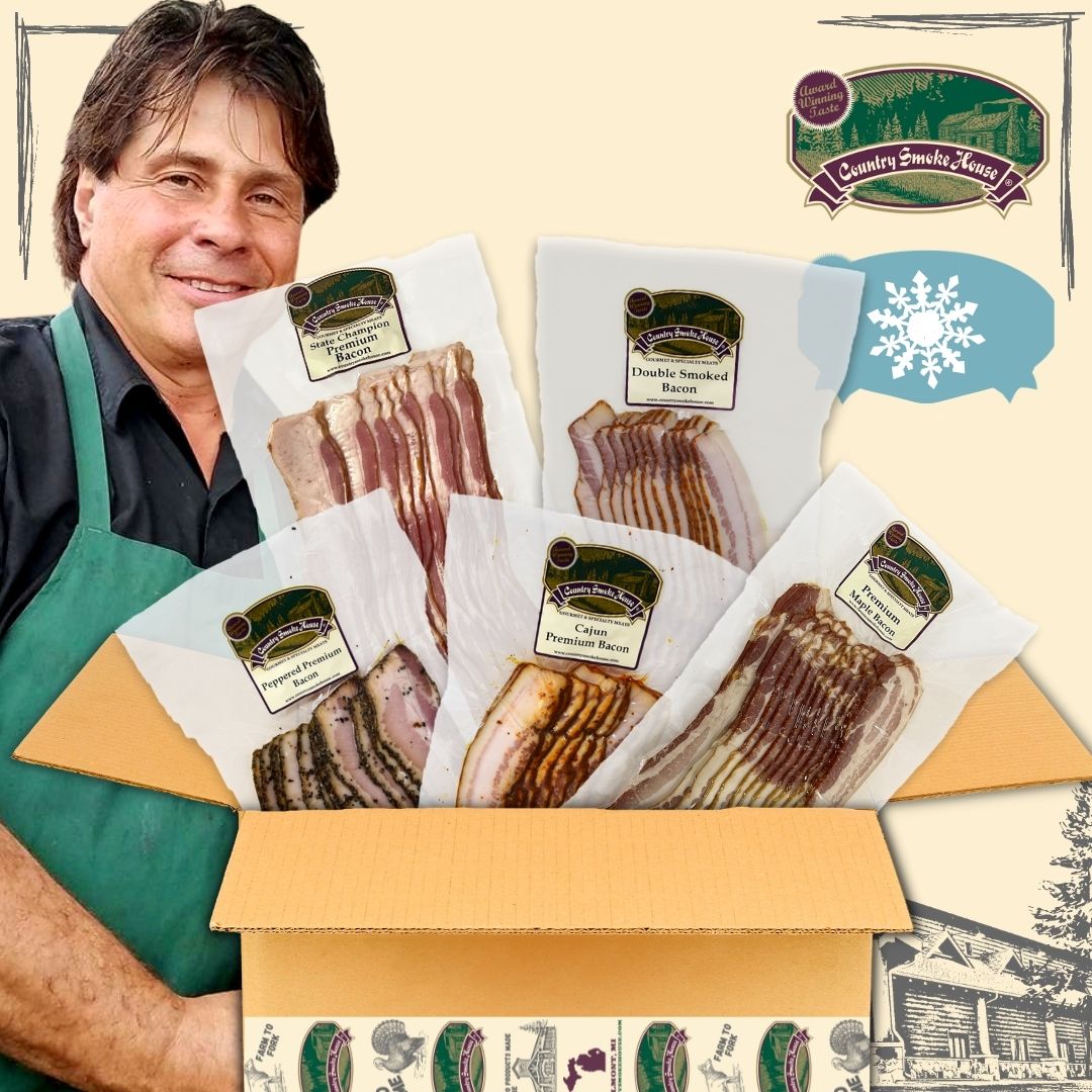 Steve's Bacon Variety Pack | Premium Gourmet Bacon | Country Smoke House